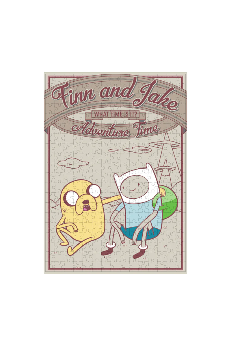 Adventure Time Finn and Jake Puzzle 300 Parça Puzzle-Yapboz