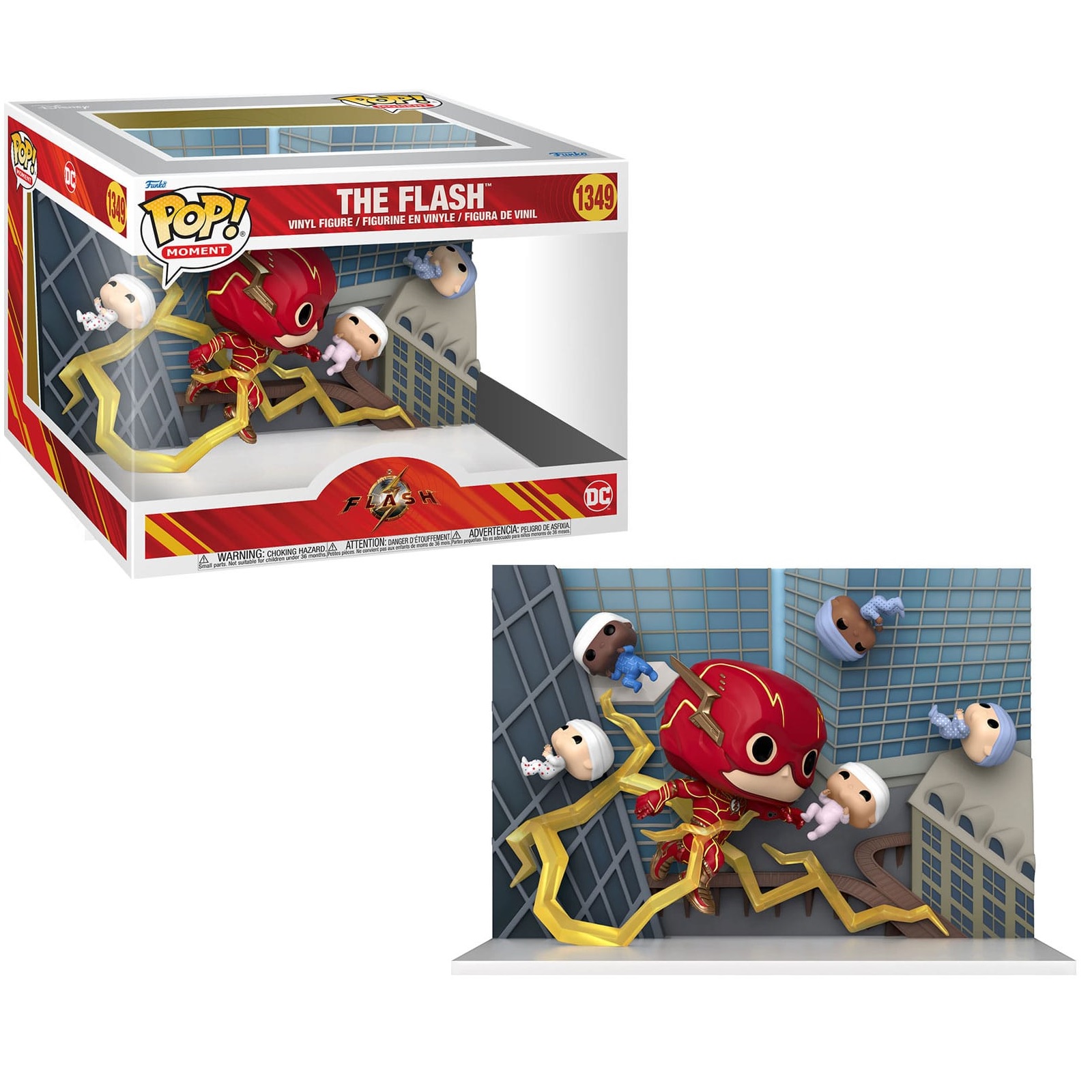 Funko Pop Moment DC The Flash Baby Shower Funko, Funko POP, DC, DC ...