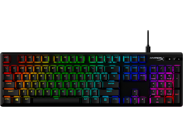 HyperX Alloy Origins PBT HX Red Mekanik Oyuncu Klavye Türkçe Klavye ...