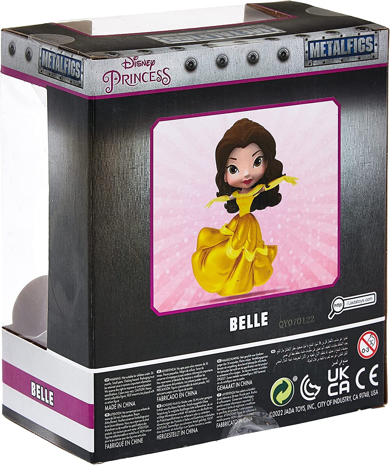 Jada Toys Disney Gold Gown Belle 4 Inc Figure Disney, Mini Figürler