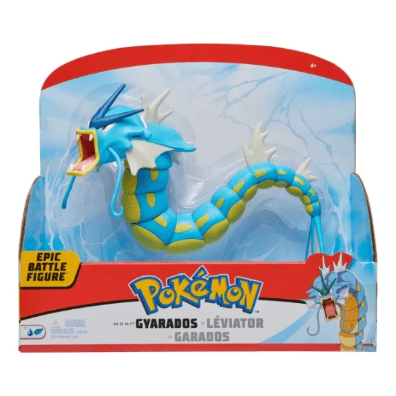 Jazwares Pokemon Epic Battle Figure Gyarados Pokemon, Aksiyon Figürleri