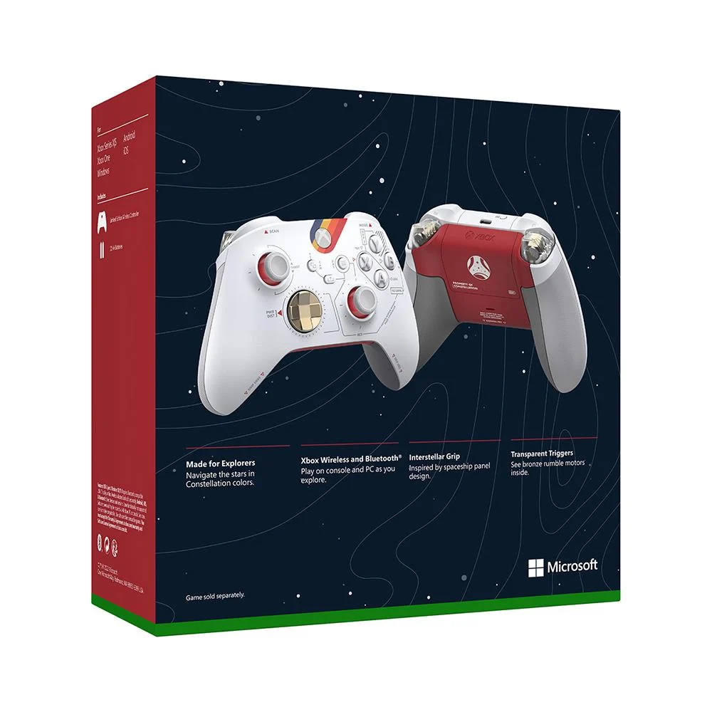 Microsoft Xbox Wireless Controller Starfield Edition Aksesuar, Starfield