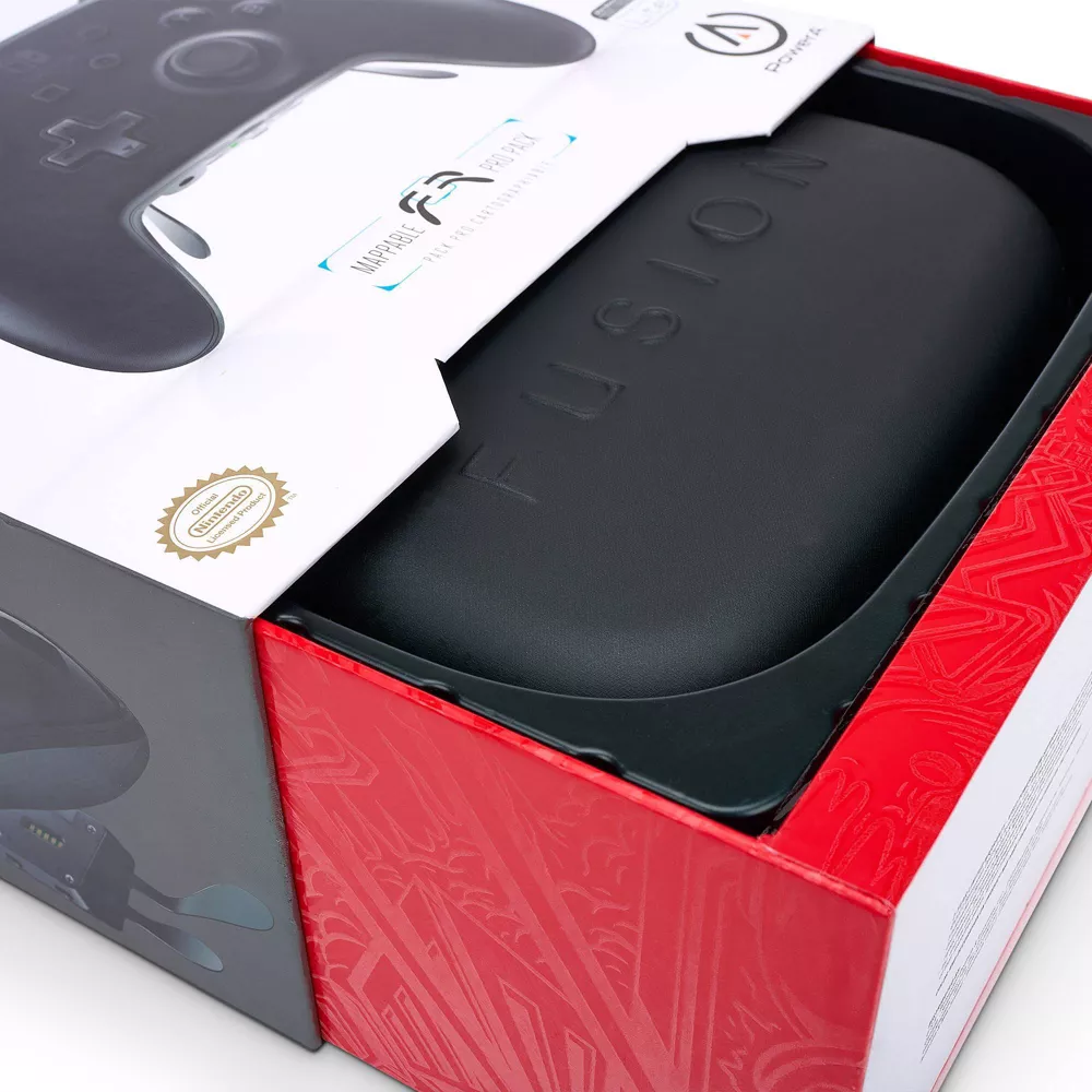 Nintendo Switch PowerA Fusion Pro Kablosuz Oyun Kumandası Siyah ve ...
