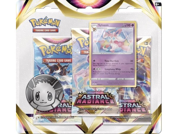 Pokemon Tcg Astral Radiance Premium Checklane 3 Booster Paket + Sylveon ... Pokemon Tcg Astral Radiance Premium Checklane 3 Booster Paket + Sylveon ...