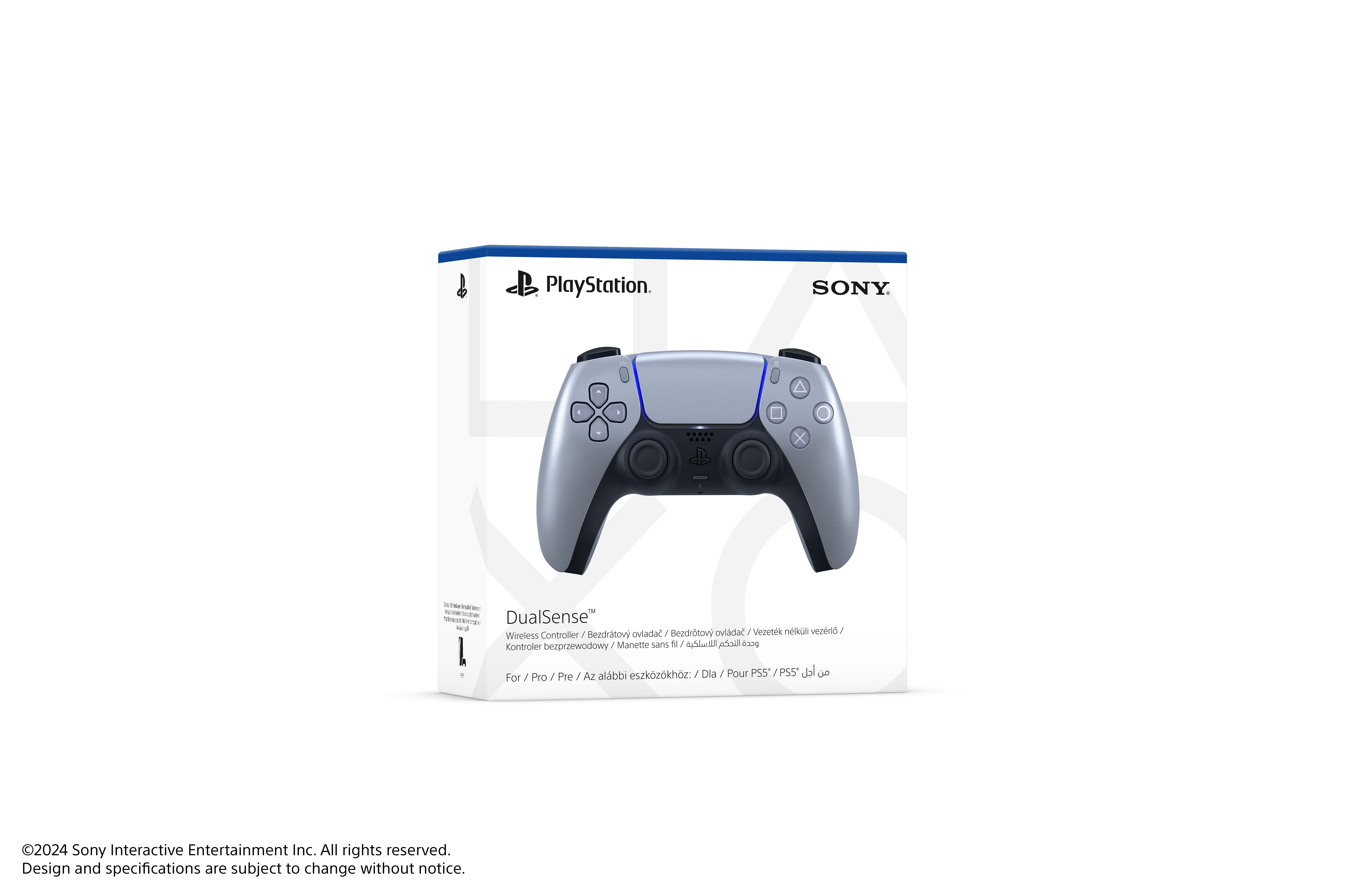 PS5 DualSense Wireless Controller Sterling Silver - Bilkom Garantili