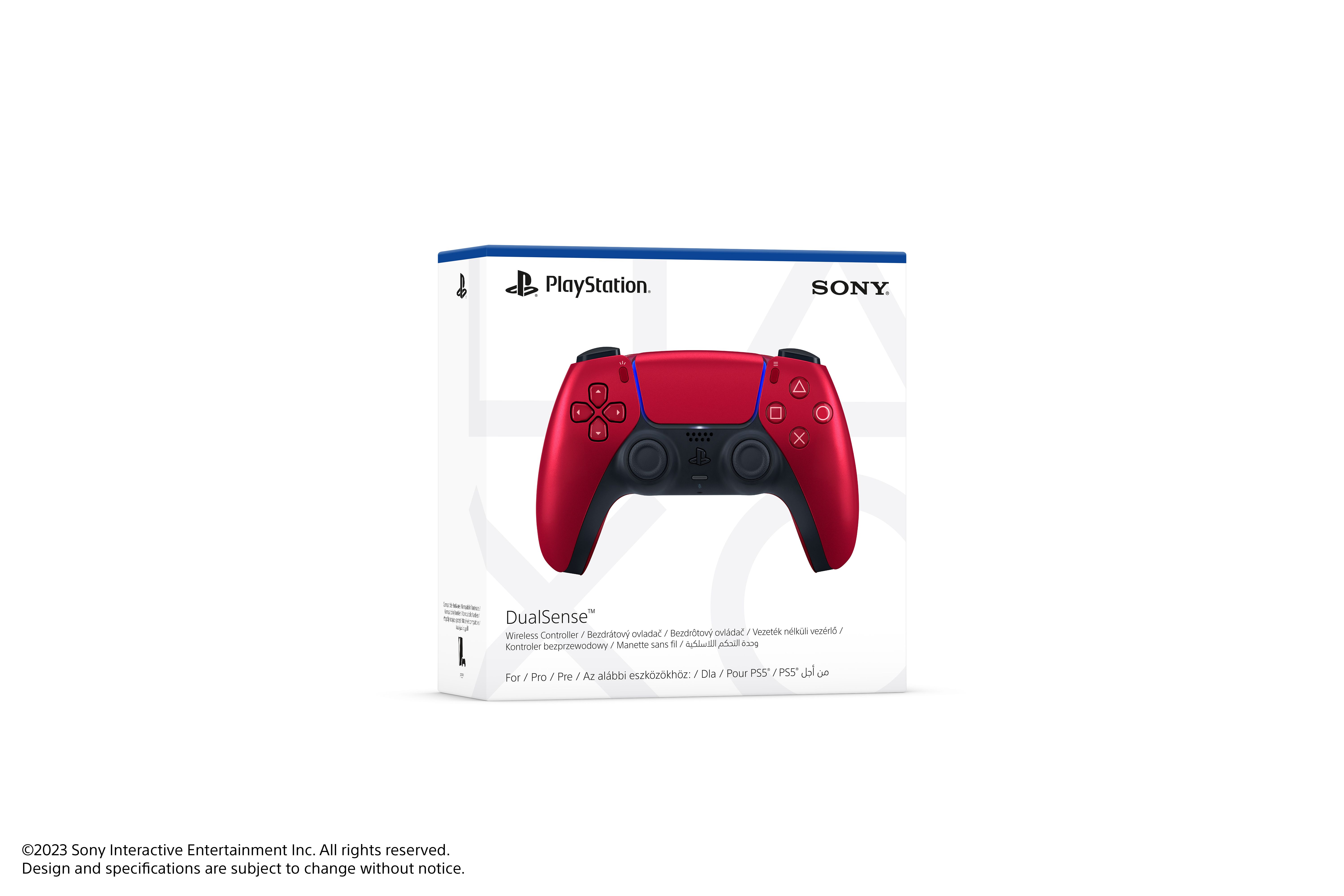 PS5 DualSense Wireless Controller Volcanic Red - Bilkom Garantili