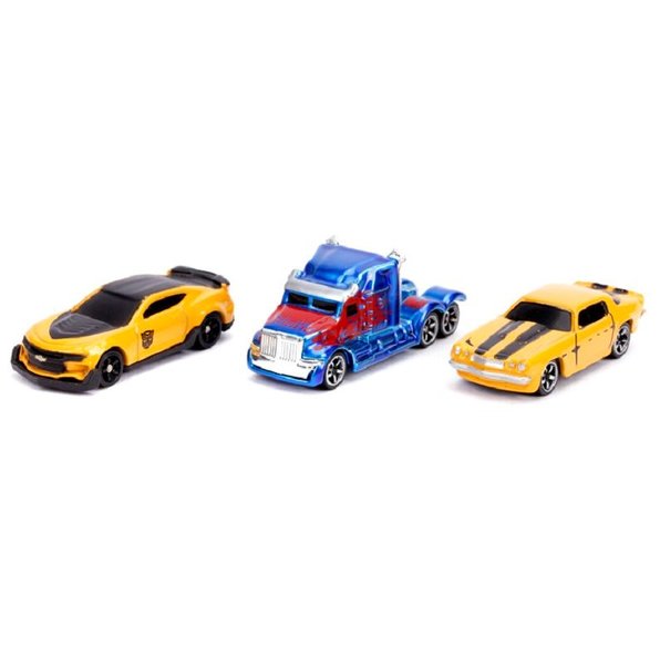 Transformers 3 Pack Nano Figure Set Diecast, Die - Cast Modeller, Jada ...