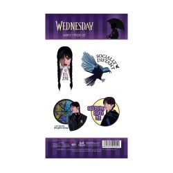 Wednesday Quotes Stiker Seti Sticker Sihir Dükkanı