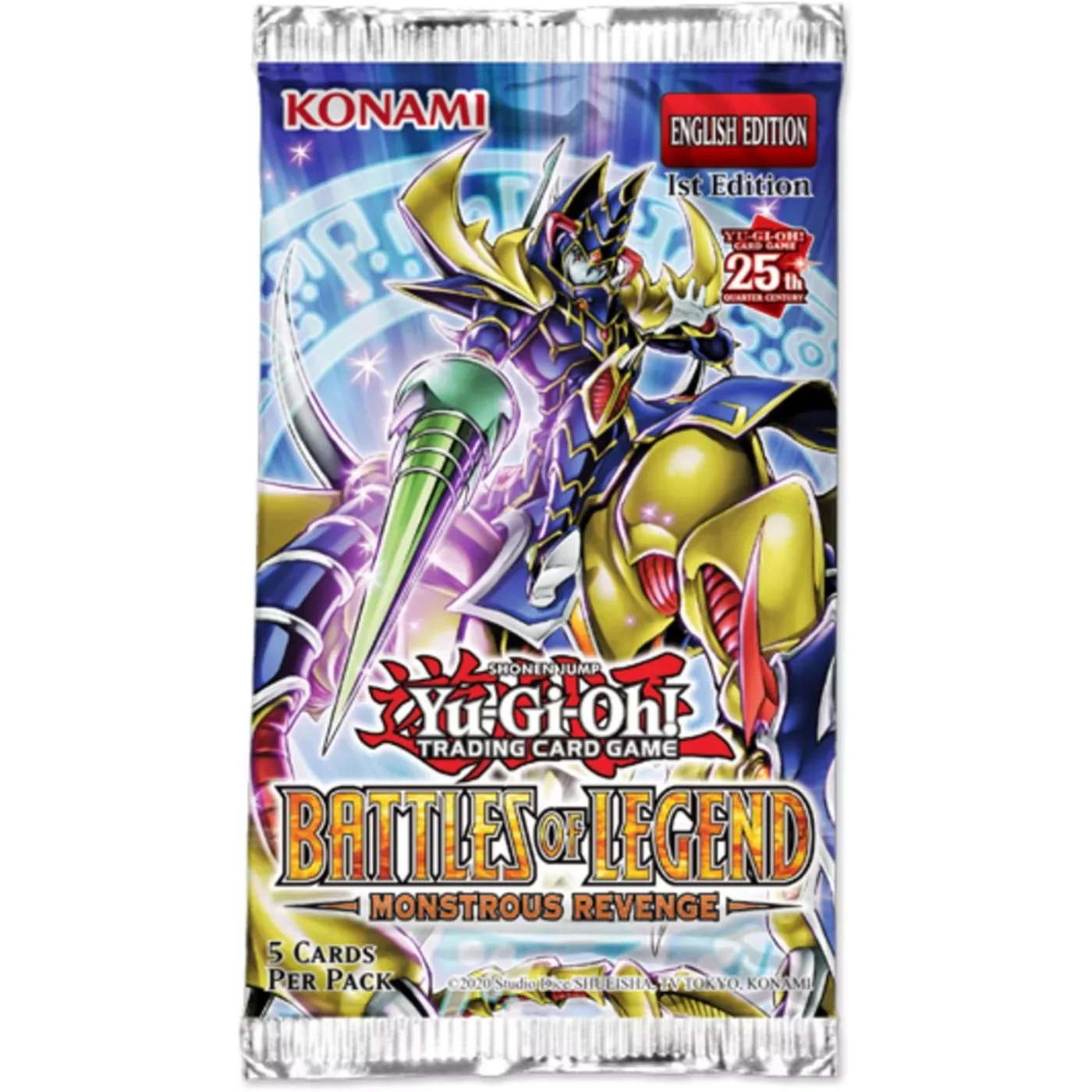 Yugioh Trading Card Game Battle of Legends Monstrous Revenge Booster ...